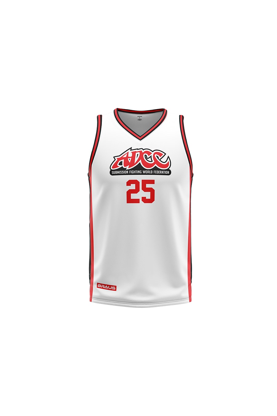 ADCC Kids Basketball Jersey White – ADCC Official