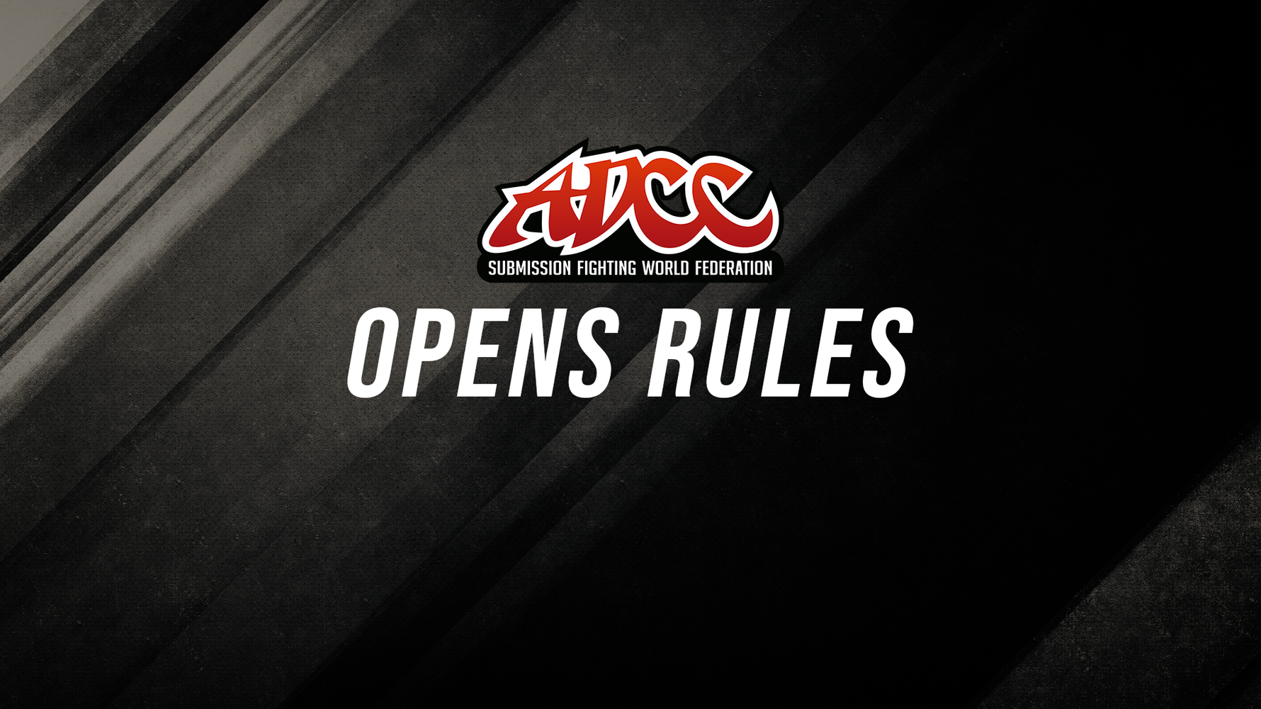 ADCC Rules – ADCC Official